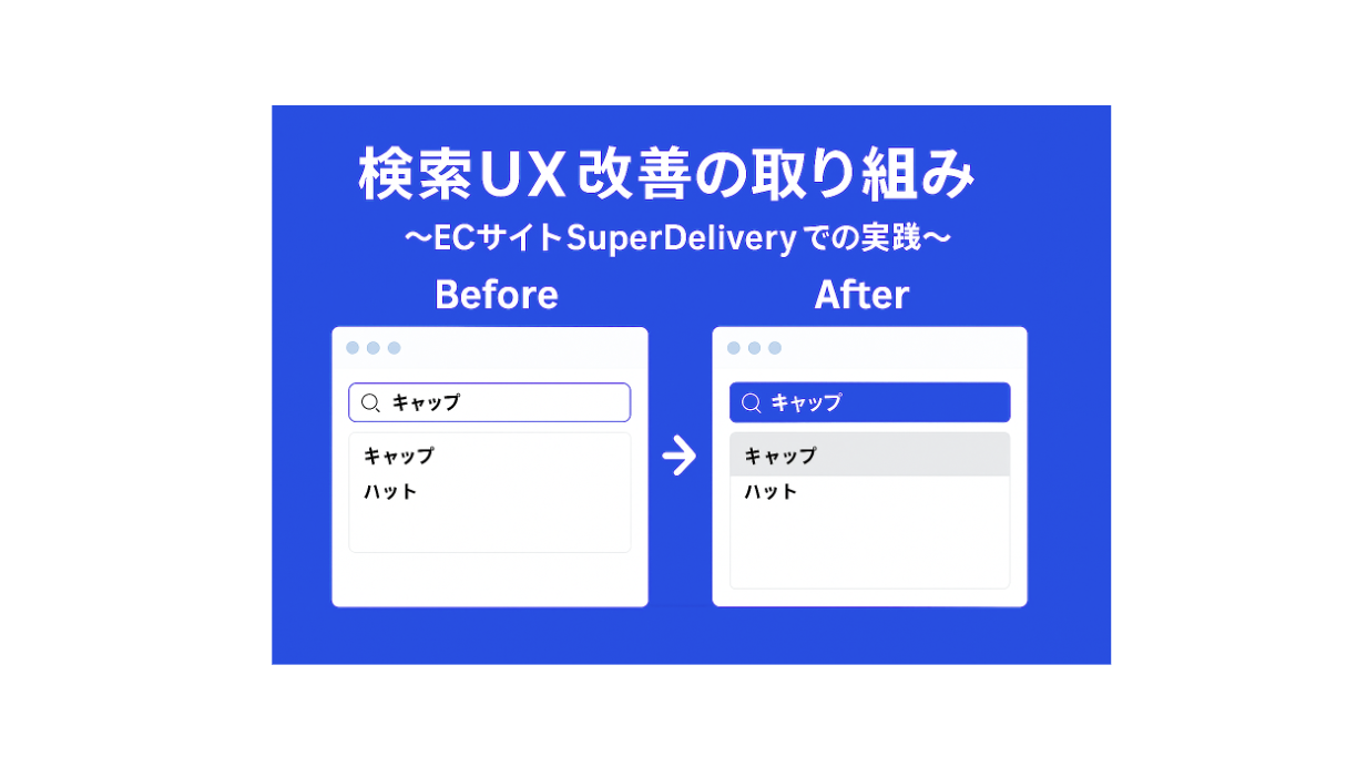 検索UX改善の取り組み 〜ECサイトSuperDeliveryでの実践〜 | Raccoon Tech Blog [株式会社ラクーンホールディングス 技術戦略部ブログ]